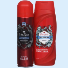 Купить ОЛД СПАЙС НАБОР (ДЕО СПРЕЙ 125МЛ.+ГЕЛЬ Д/ДУША 250МЛ. ВОЛФХОРН ...